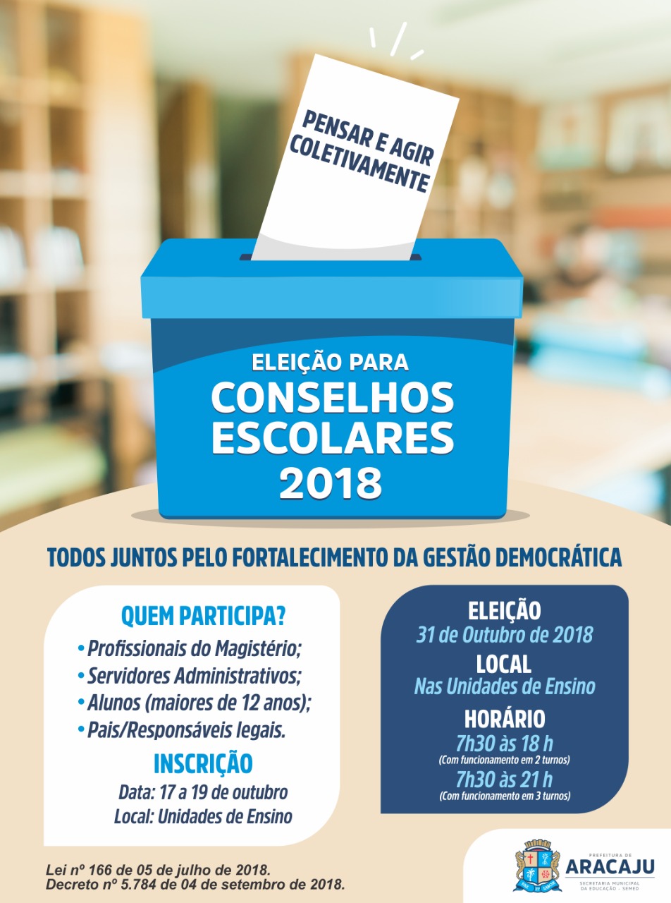 Gestão democrática: prazo de candidatura para Conselho Escolar inicia ...